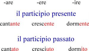 Il participio e i suoi tempi - grammatica italiana avanzata con esercizi